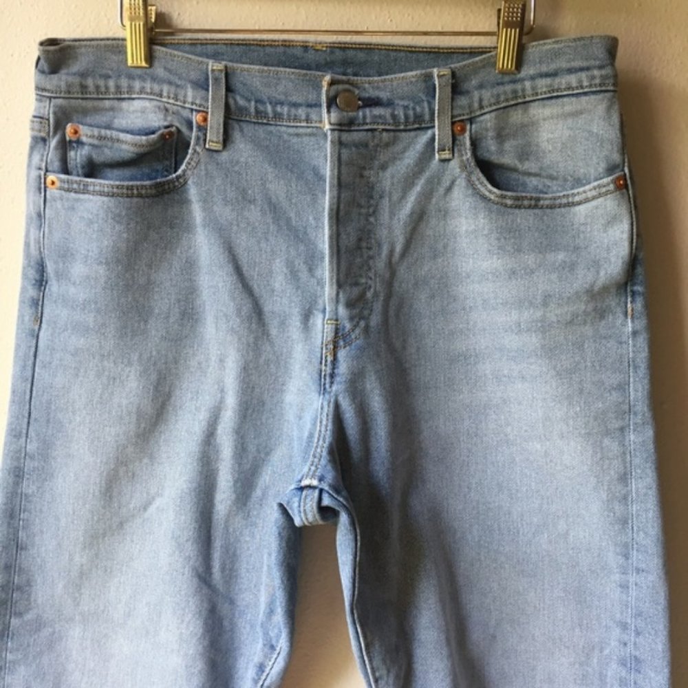 Levi's Wedgie Icon Fit Jeans In Bauhaus Blues - Gem